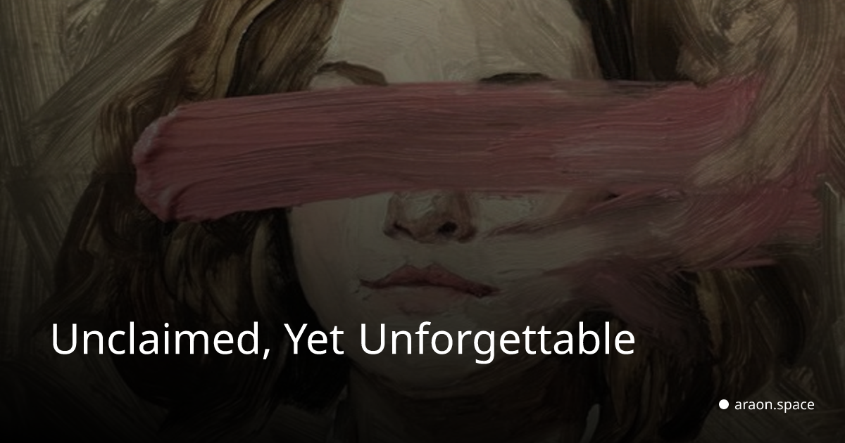 Unclaimed, Yet Unforgettable | Araon
